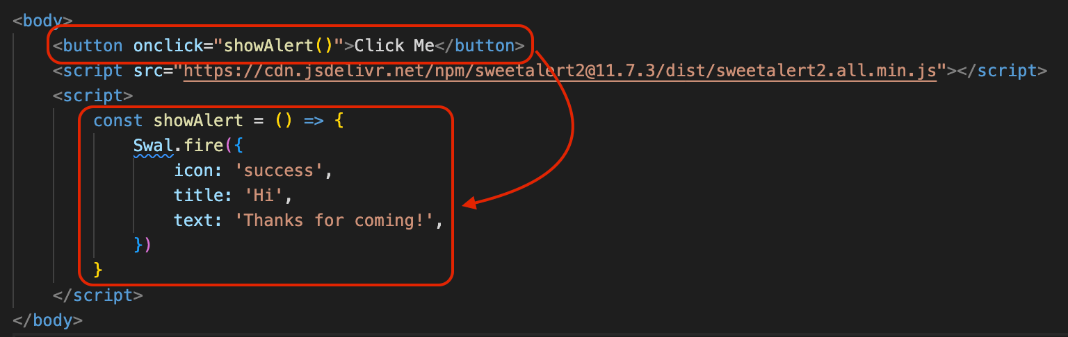 網頁前端彈跳視窗(Modal)美感 | 訊息 警告 提示 | SweetAlert2 | 2分鐘套用
